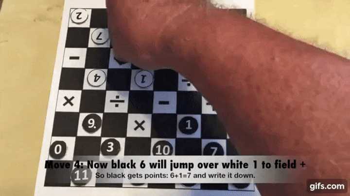 How to play Damath: a detailed illustration of everything you need to ...