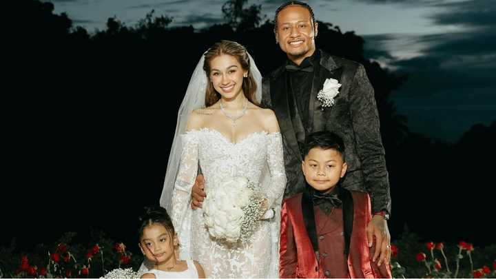 Wedding message nina Lucas at Bia para kina Mommy Zeinab at Daddy Ray ...
