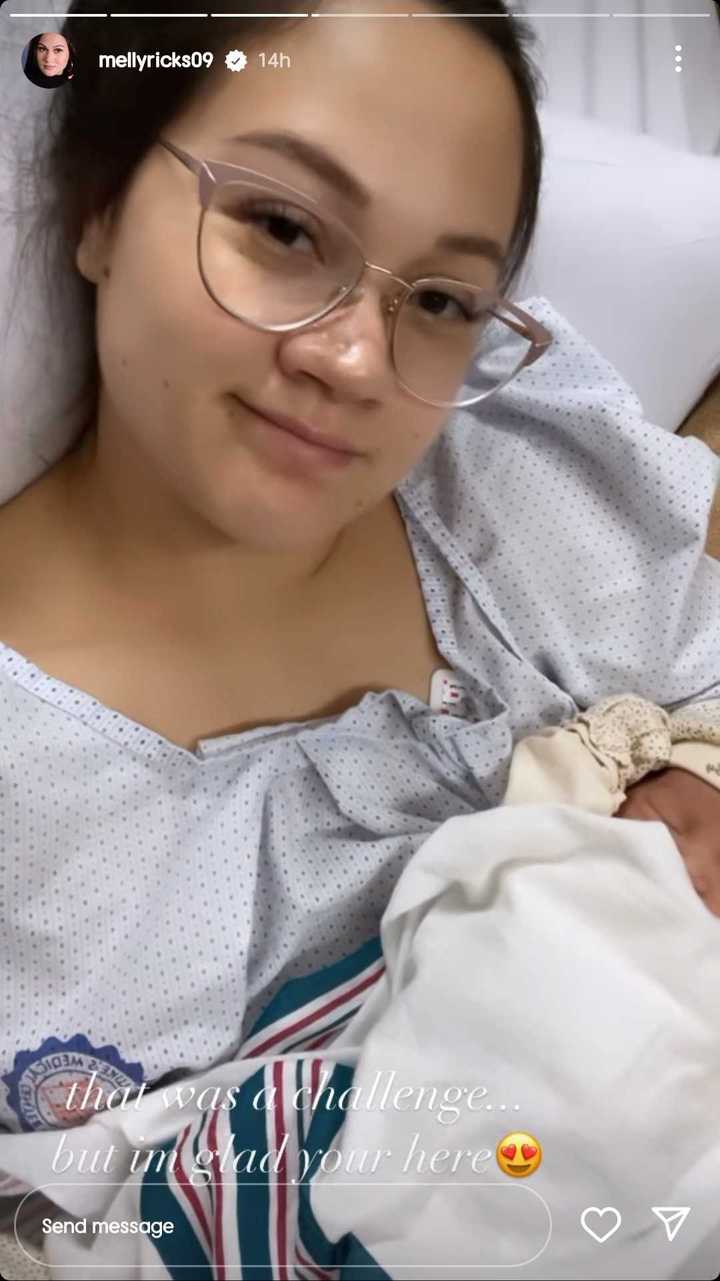 Melissa Ricks gives birth; welcomes baby girl with Michael Macatangay ...