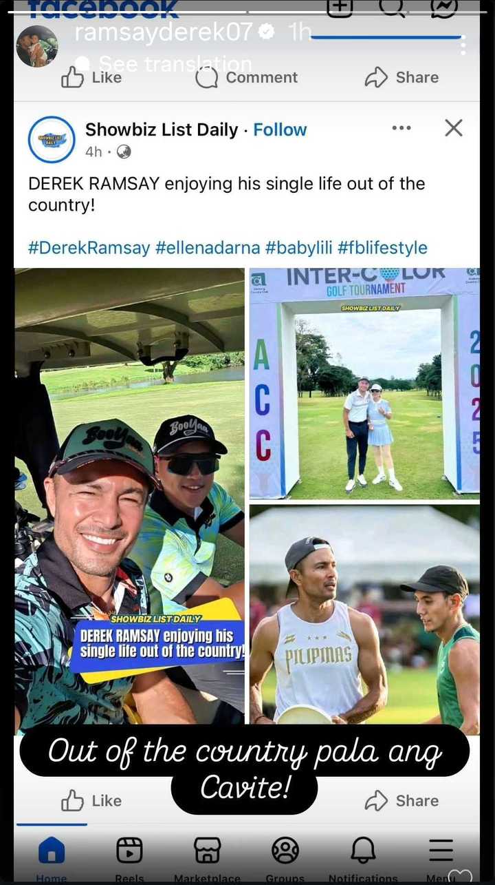 Derek Ramsay debunks post claiming he is abroad “enjoying his single ...