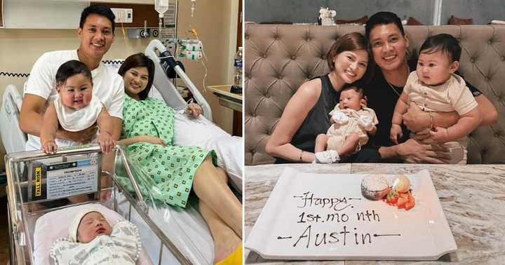 Scottie Thompson, Jinky Serrano's son Austin turns 1 month old; couple ...
