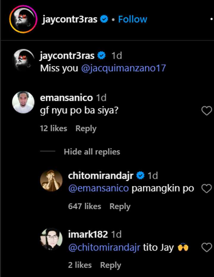 Jay Contreras, nag-post ng sweet pic kasama si Jacqui Manzano sa beach - KAMI.COM.PH