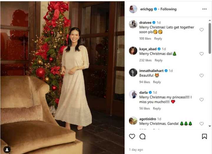 Erich Gonzales posts stunning photo; netizens react - KAMI.COM.PH