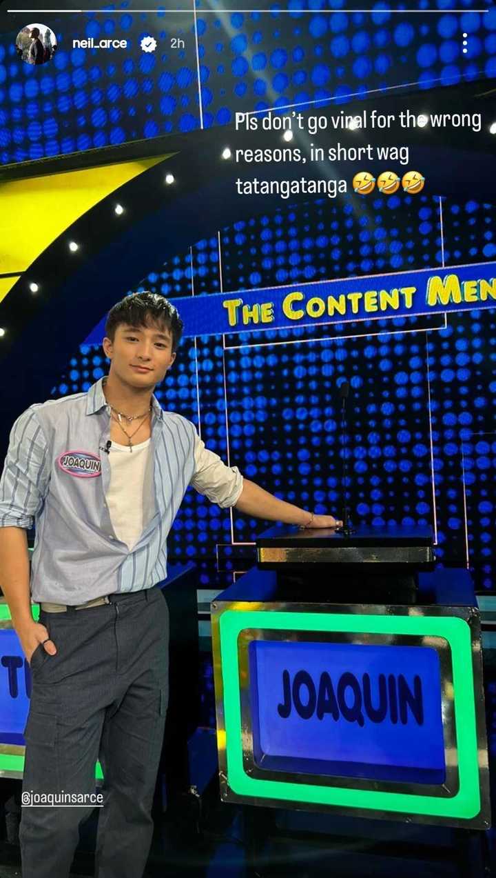 Neil Arce, may pakiusap sa anak niyang si Joaquin sa pagsali nito sa ...