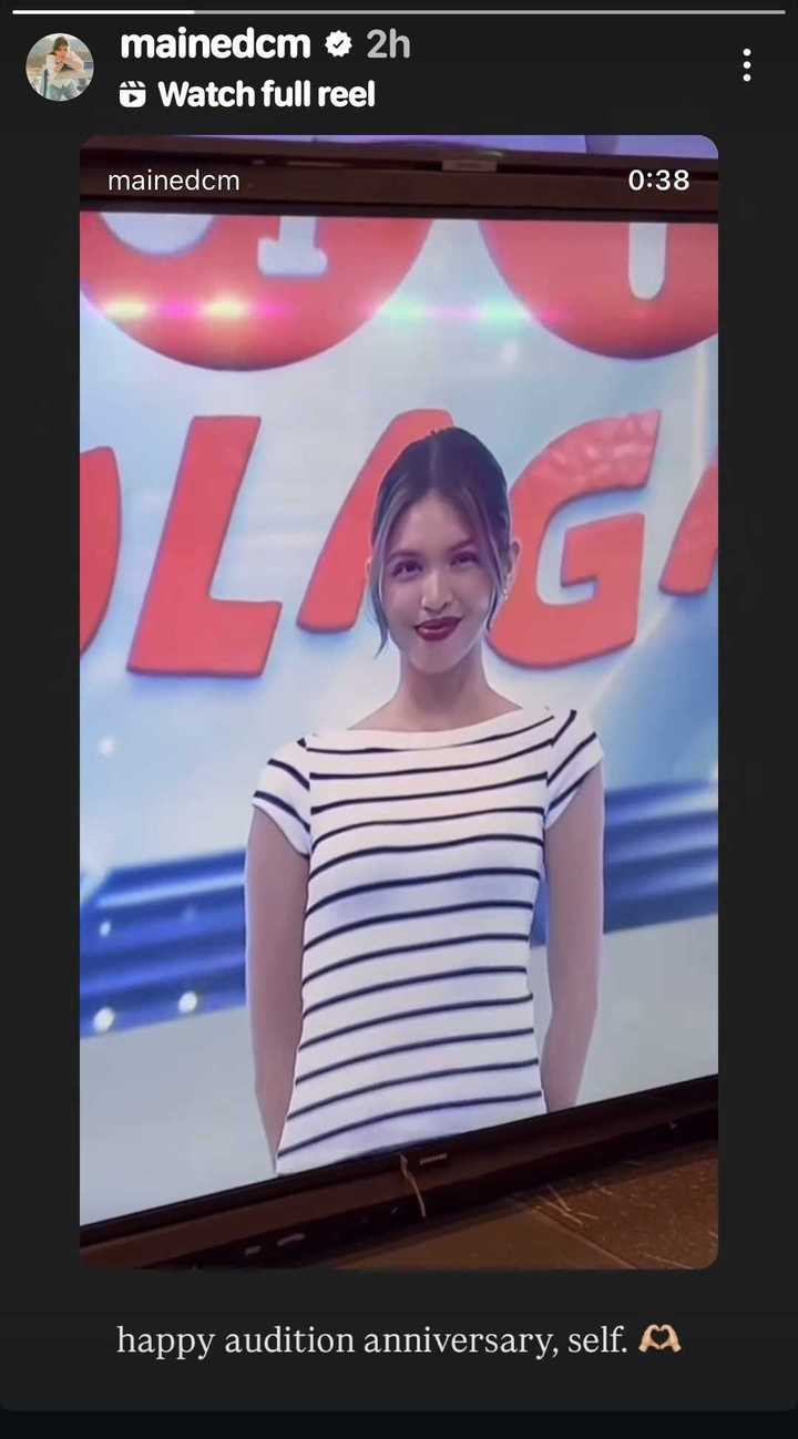 Maine Mendoza marks audition anniversary: “A decade ago” - KAMI.COM.PH