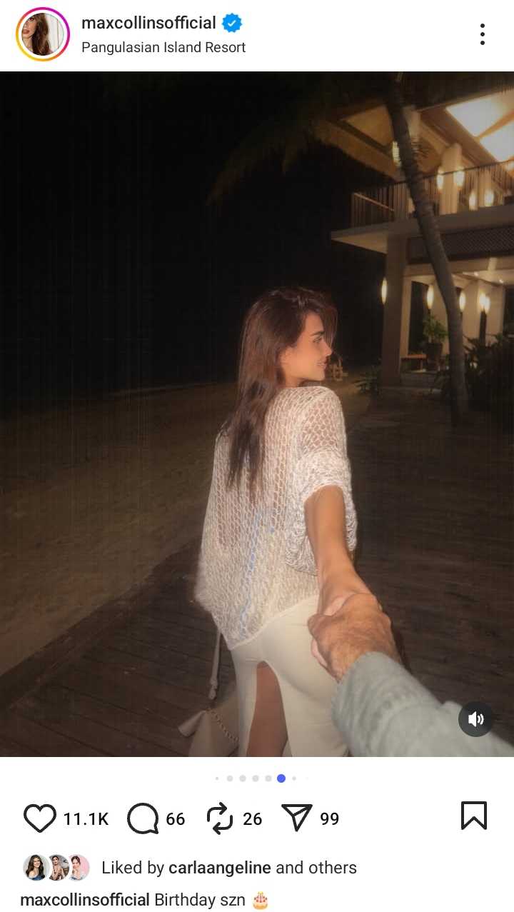 Max Collins shares photo of her holding hands with a guy - KAMI.COM.PH