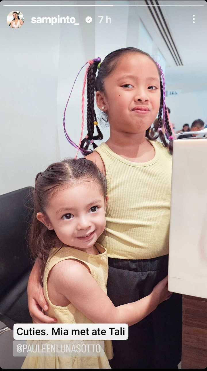 Sam Pinto posts lovely snap of her daughter Mia with Tali Sotto - KAMI ...