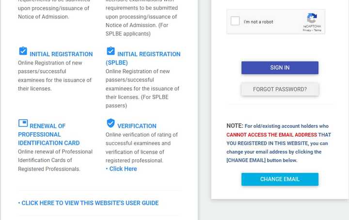 PRC LERIS account login, registration, verification, contact number ...