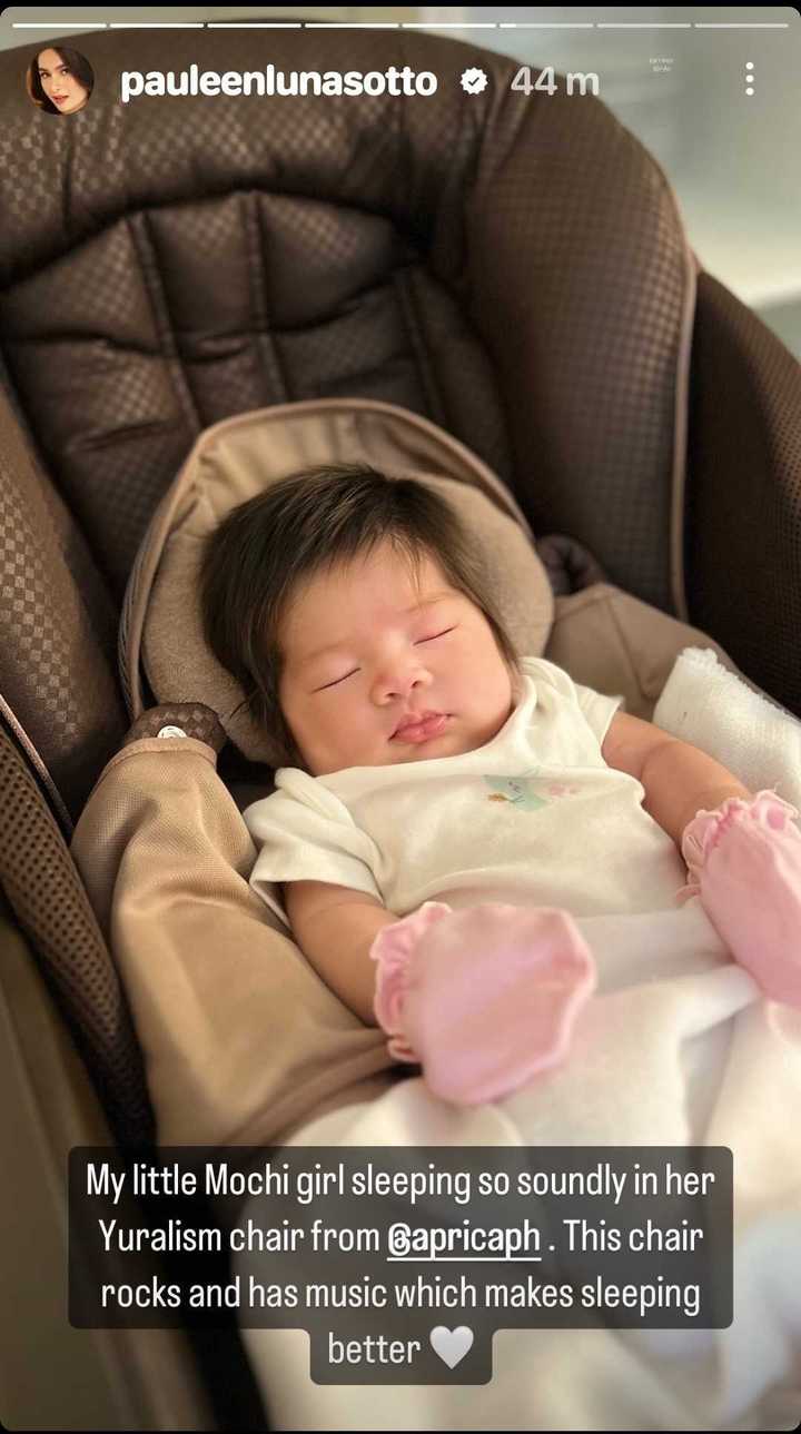 Pauleen Luna shares adorable photos of Baby Mochi sleeping soundly - KAMI.COM.PH