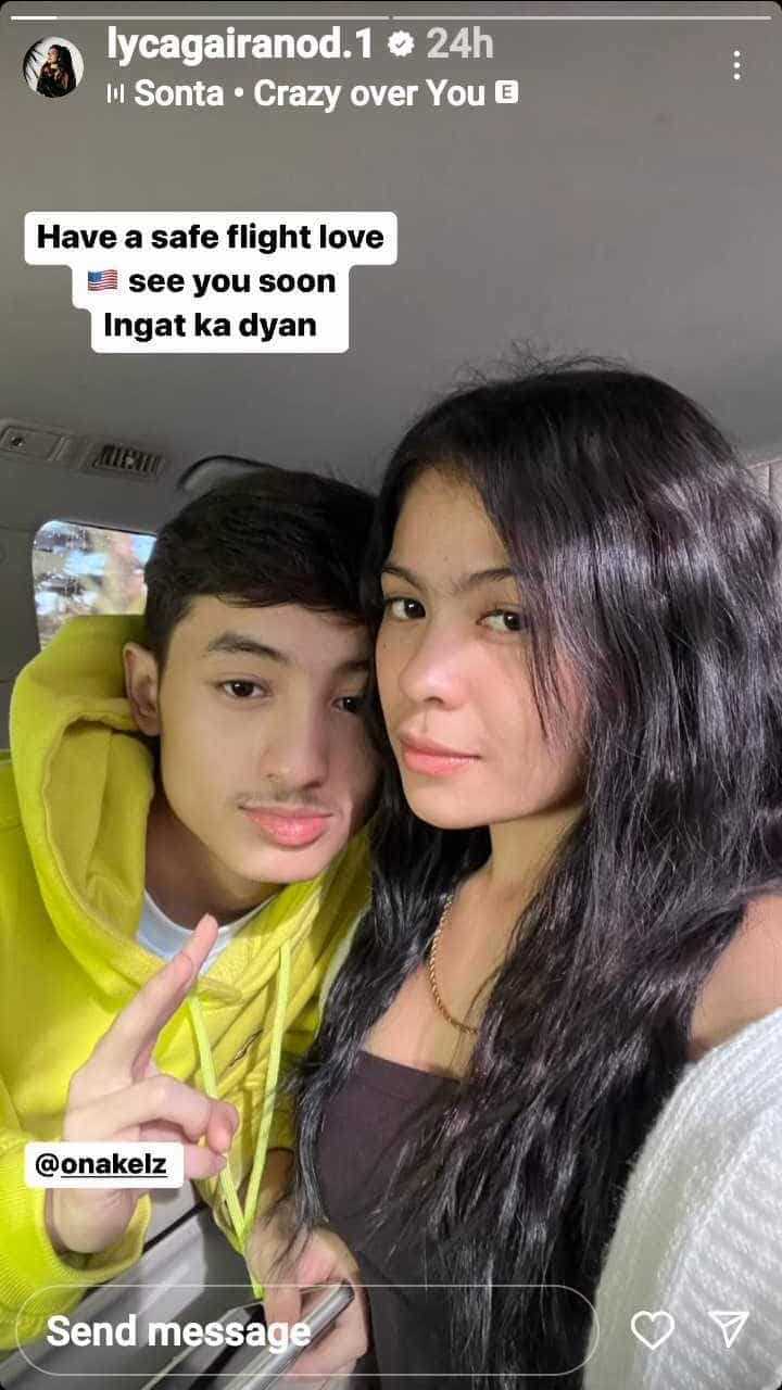 Lyca Gairanod shares new sweet pic with BF who is going to the US: “Have a safe flight love ...