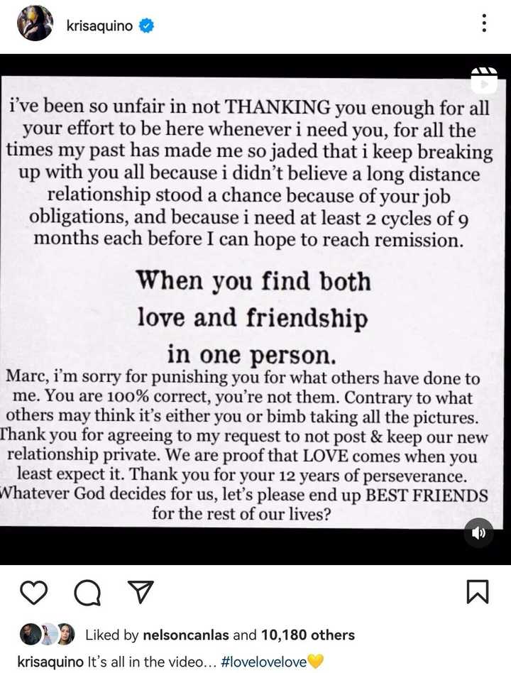 Kris Aquino confirms romantic relationship with “Marc”; Mark Leviste ...